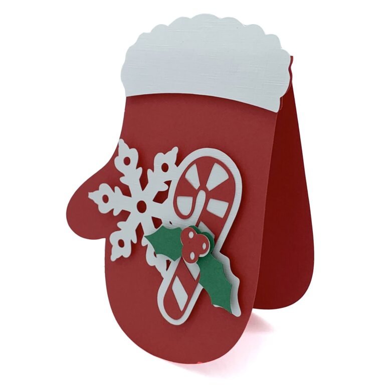 Christmas Glove Card - Studio Ilustrado