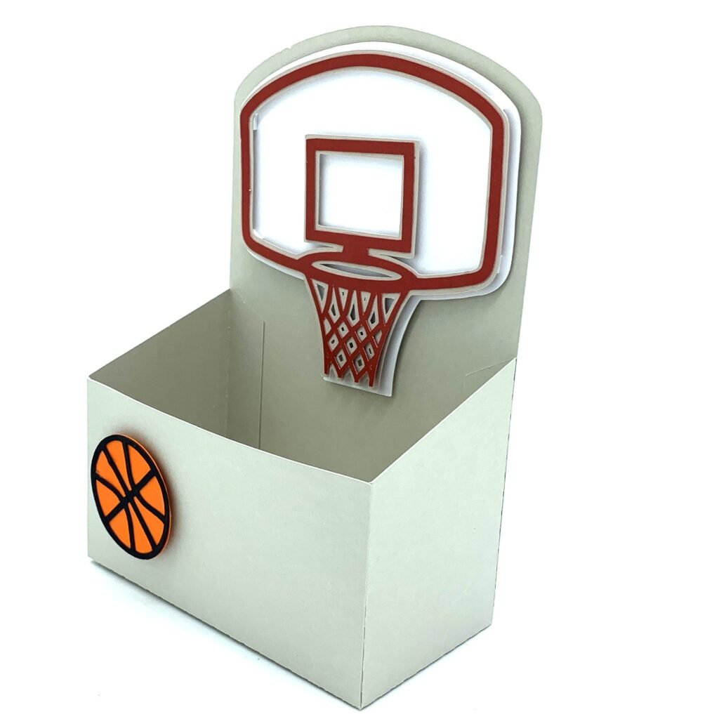 Basketball Box - 3D - Arquivos de Recorte | Studio Ilustrado