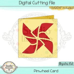 Pinwheel Card - Studio Ilustrado