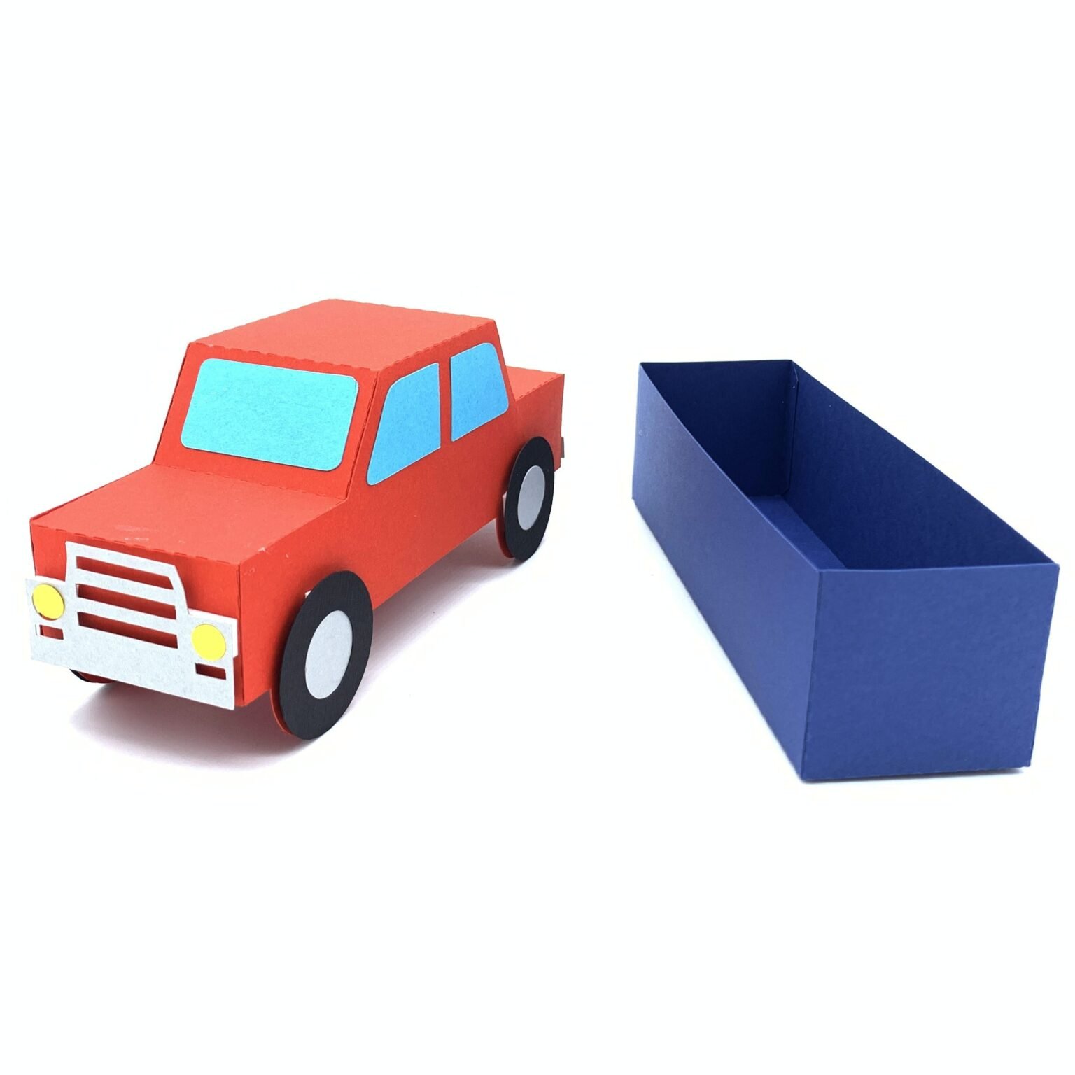 3D Car Box - 3D - Arquivos de Recorte | Studio Ilustrado